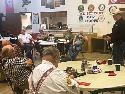 Sheriff Udell visits veterans about law and order in the valley | News ...