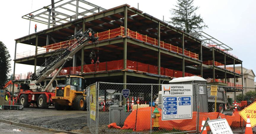 Newhouse building rises on Olympia’s capitol campus | State ...