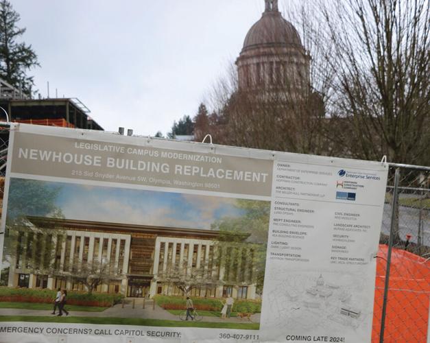 Newhouse building rises on Olympia’s capitol campus | State ...