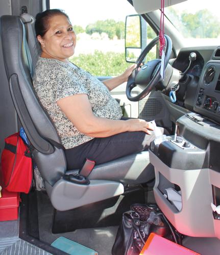 Former caregiver loves role as bus driver, tour guide | News ...
