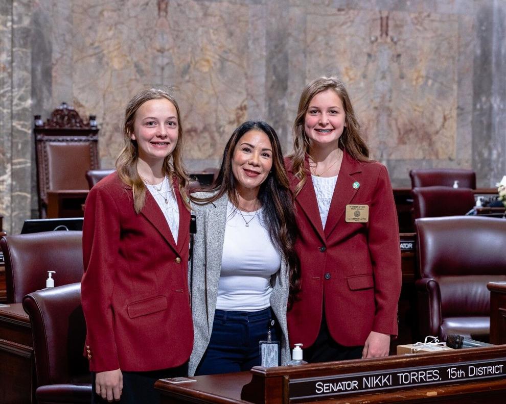 Two Sunnyside sisters serve as pages for Sen. Nikki Torres | Education ...