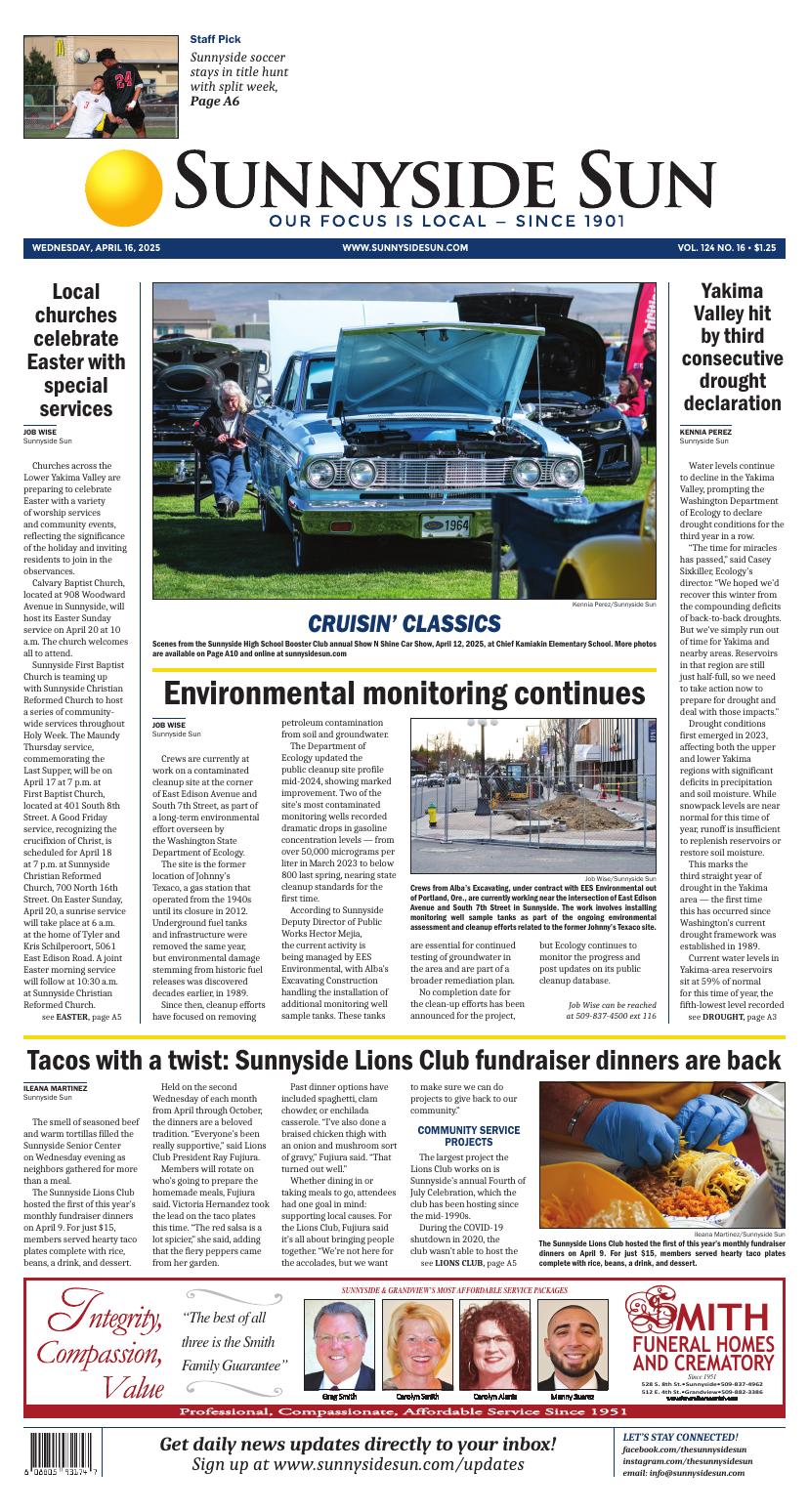 Page A01 | e-Edition | sunnysidesun.com