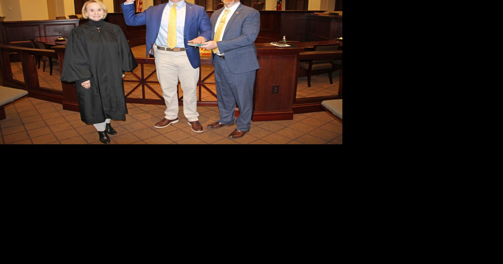 Nick Saucier takes oath as Workers’ Compensation Commission ...