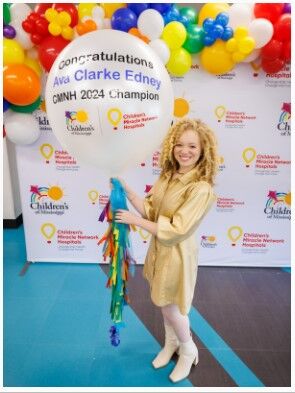 2024 Children’s Miracle Network Hospitals Champion Ava Clarke Edney ...