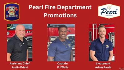 Pearl Fire Department announces recent promotions | News | swrankinnews.com