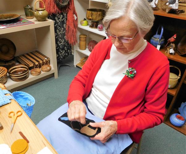 Artist reinventing traditional wool crafts