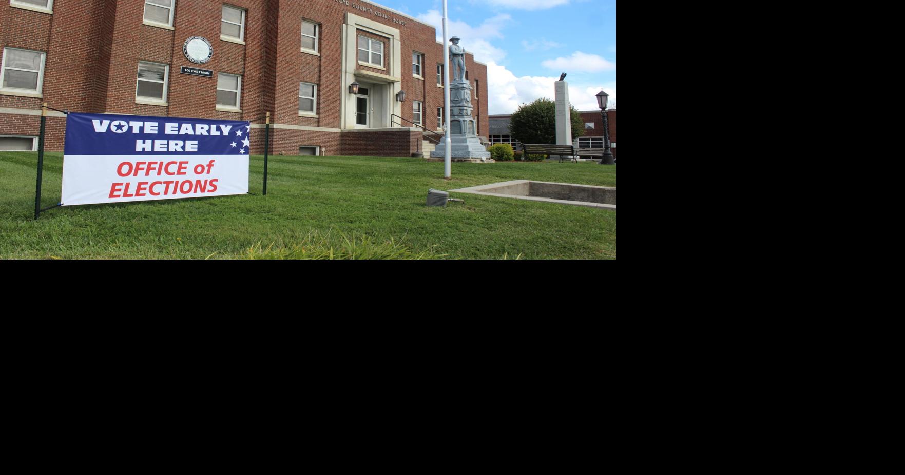 Early voting begins this month