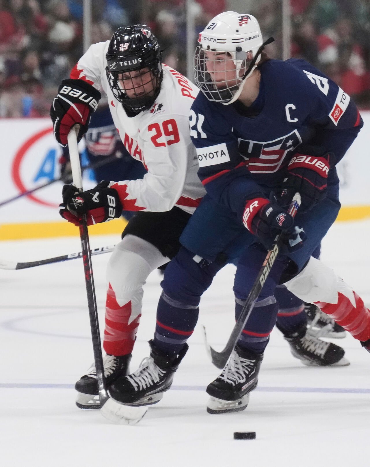 Knight, Poulin face off for perhaps last Winter Games