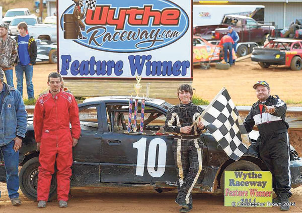 Honaker driver makes it three in a row at Wythe Raceway