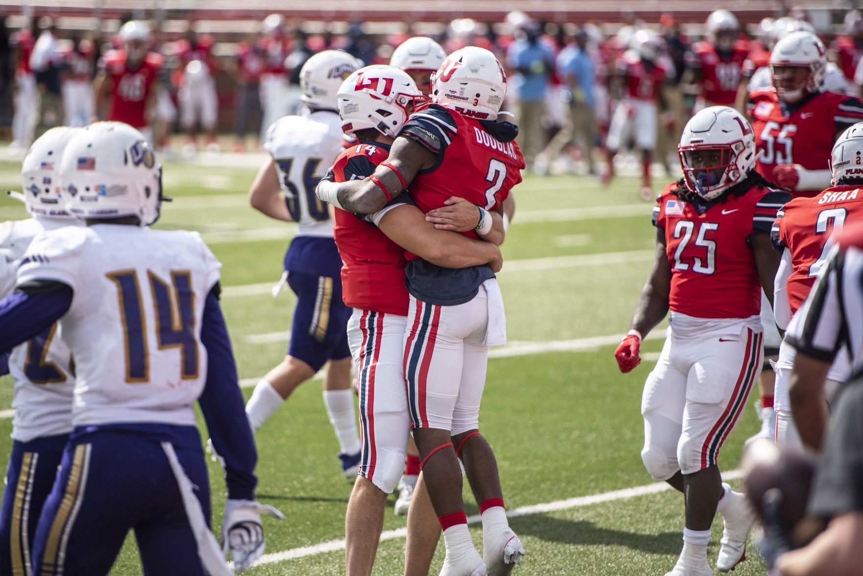 GALLERY: DeMario Douglas starred at Liberty before suiting up with New ...