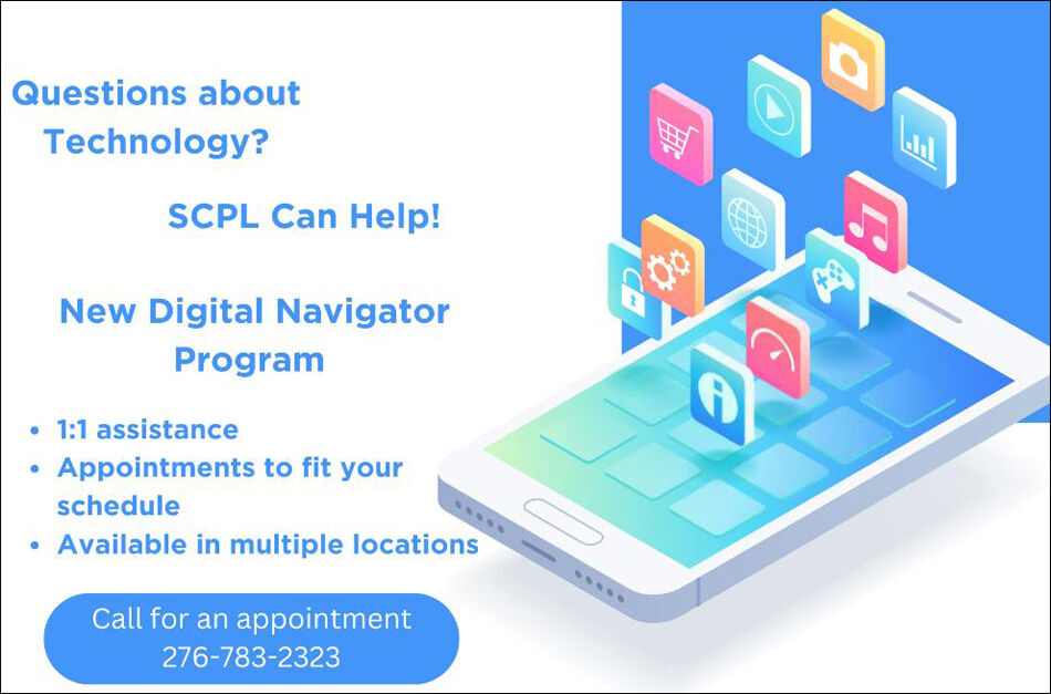 Get help navigating technology from the local library
