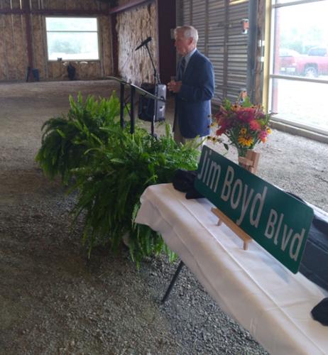 County unveils Jim Boyd Boulevard