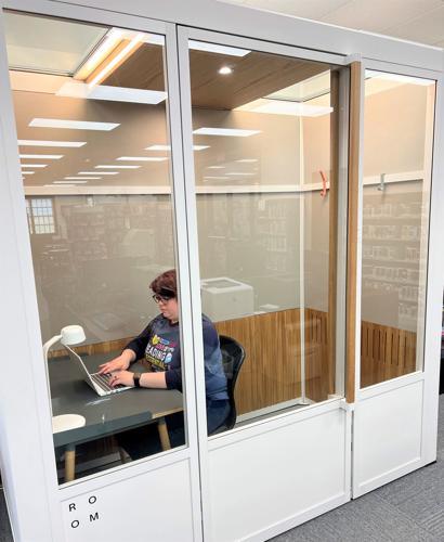 Bland Library adds second privacy pod