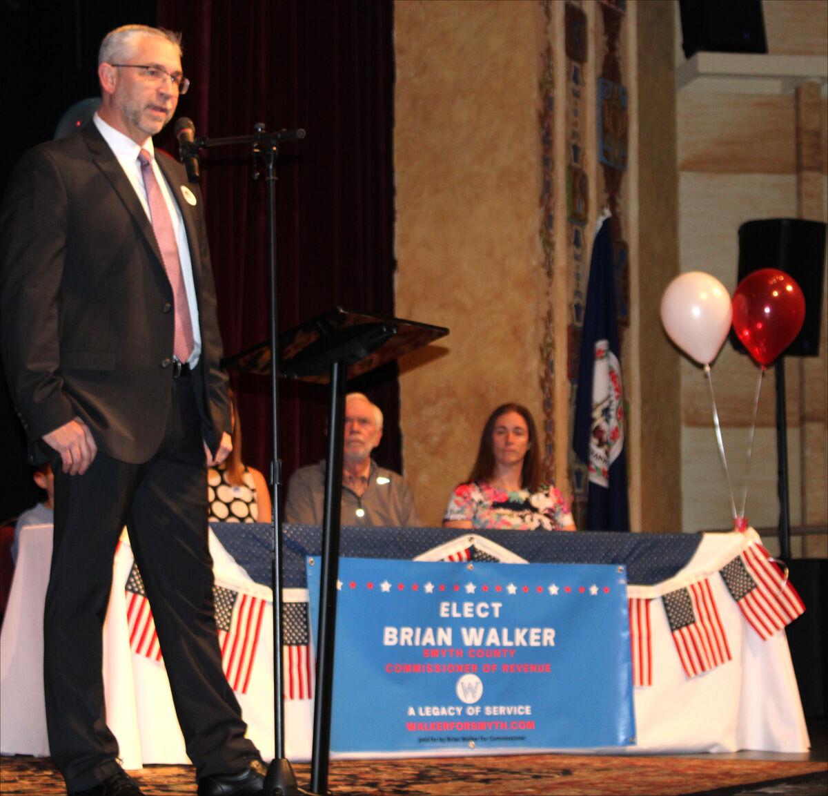 Walker launches his bid for the Democratic nod for Smyth's commissioner ...