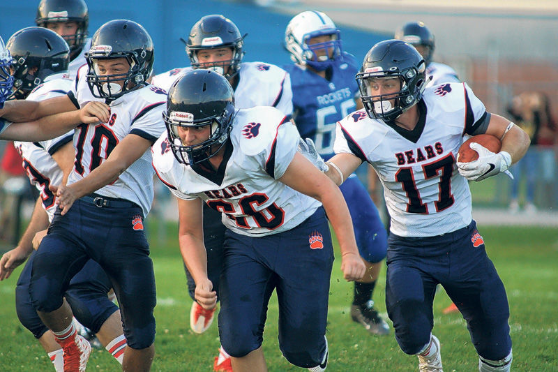 Bland County Bears ground Rockets 32-8