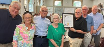 Marion council honors service of Bill Weaver