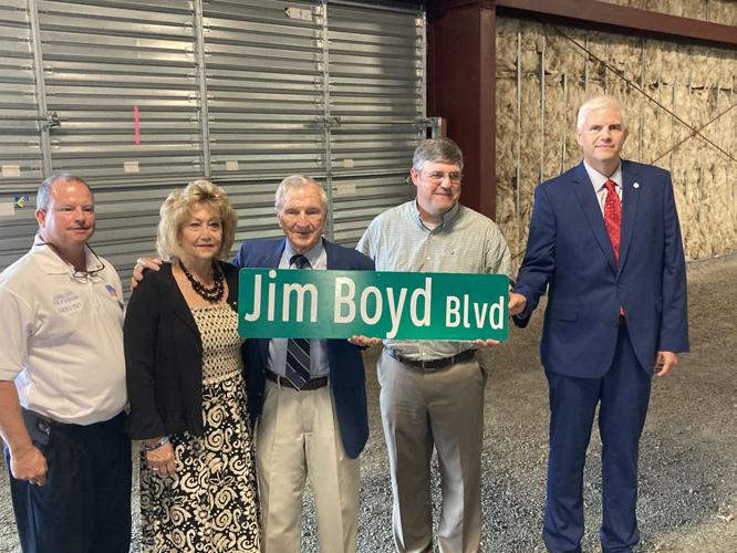County unveils Jim Boyd Boulevard