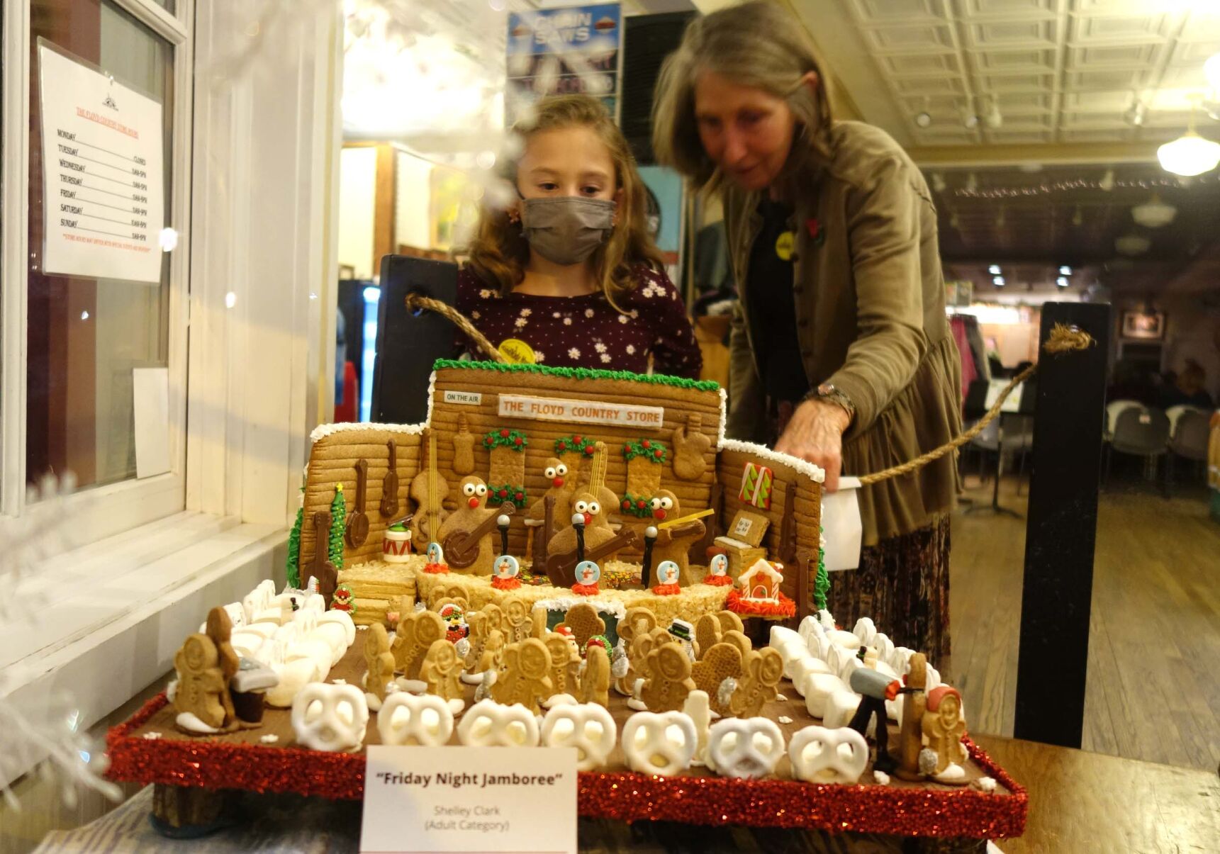 Register for gingerbread house contest this month
