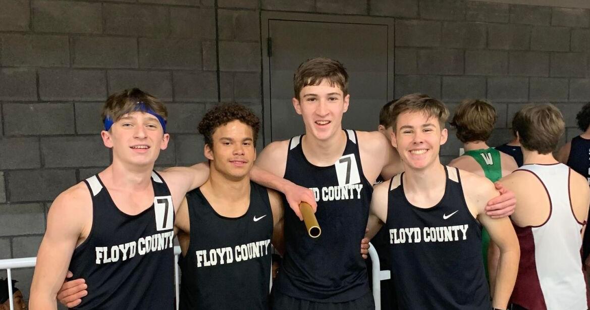 Four new Floyd Indoor Track records set
