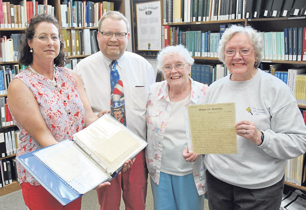 Copenhaver family donates historic letters to Smyth County library