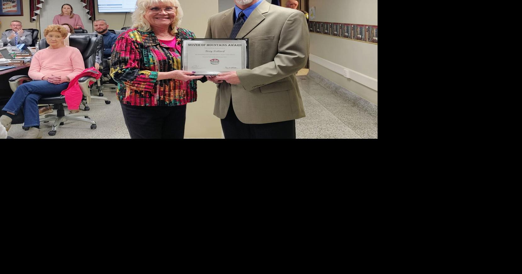 Smyth school board recognizes staff and students