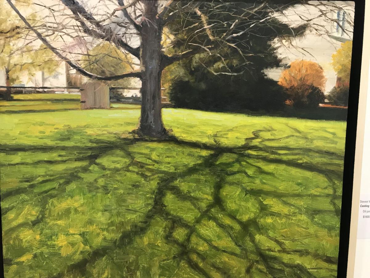 Artist creates contemporary oil landscapes through light and shadow ...