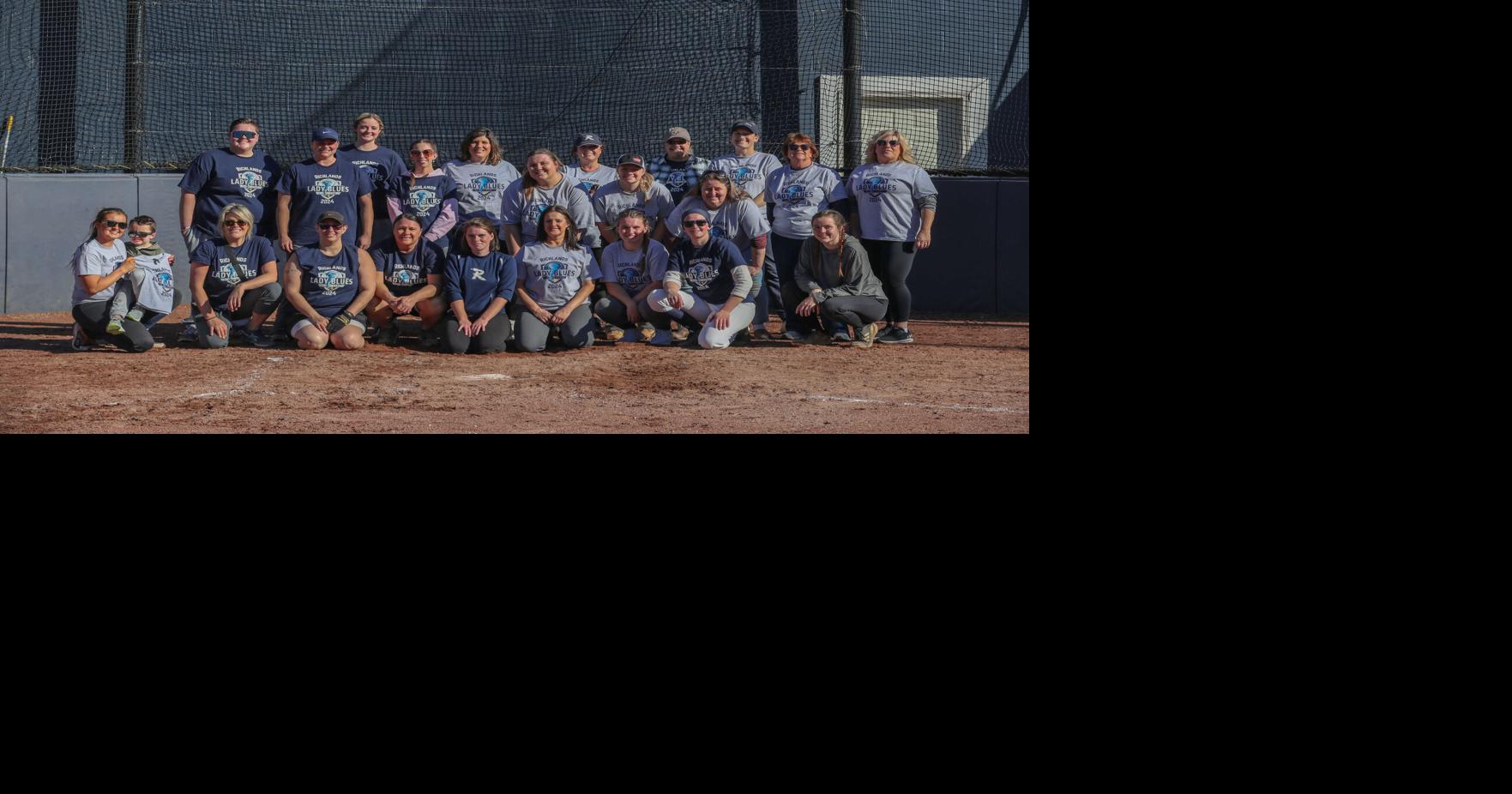 Alumni take to the softball field at RHS