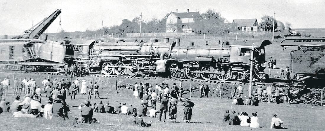 100 years ago: trains collide in Rural Retreat