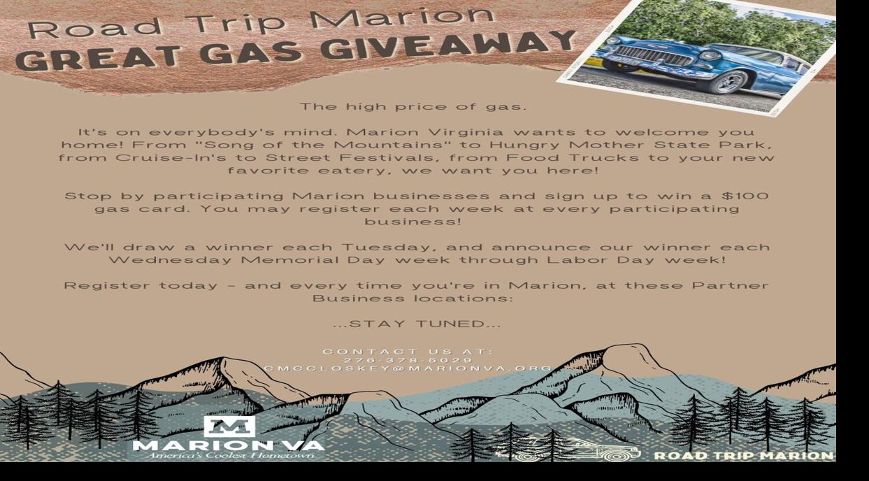 'Great Gas Giveaway' unveiled in Marion