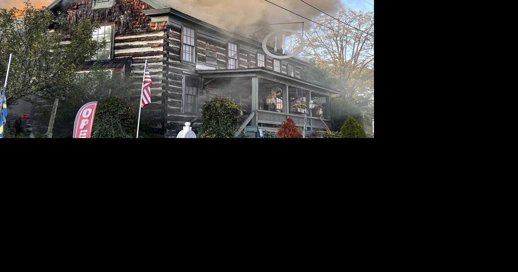 Crews on scene at Log House Restaurant fire