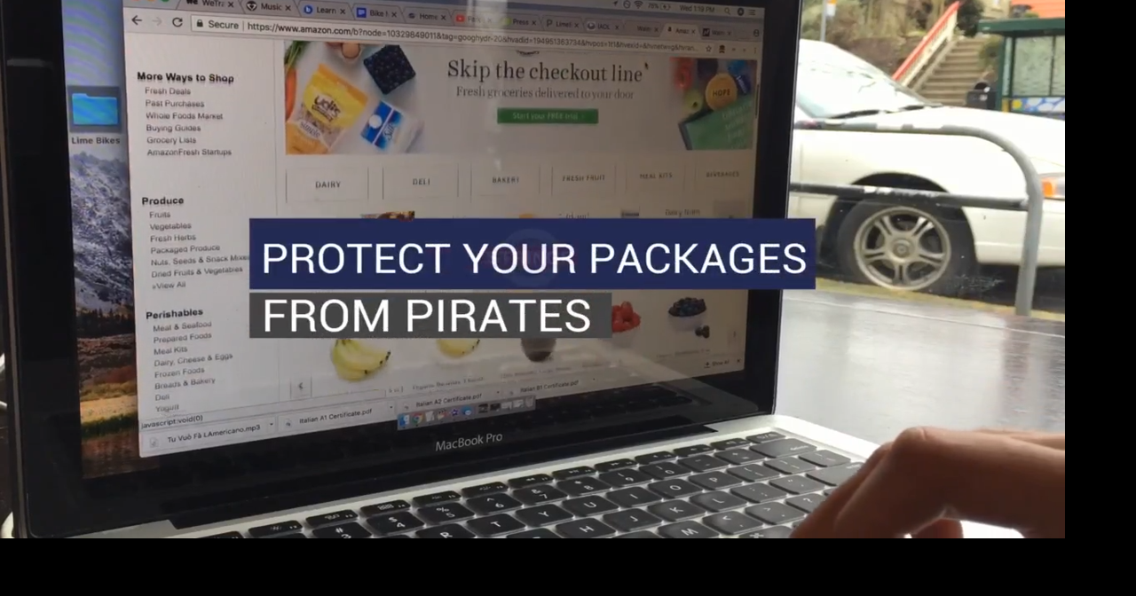 Protect your packages from pirates