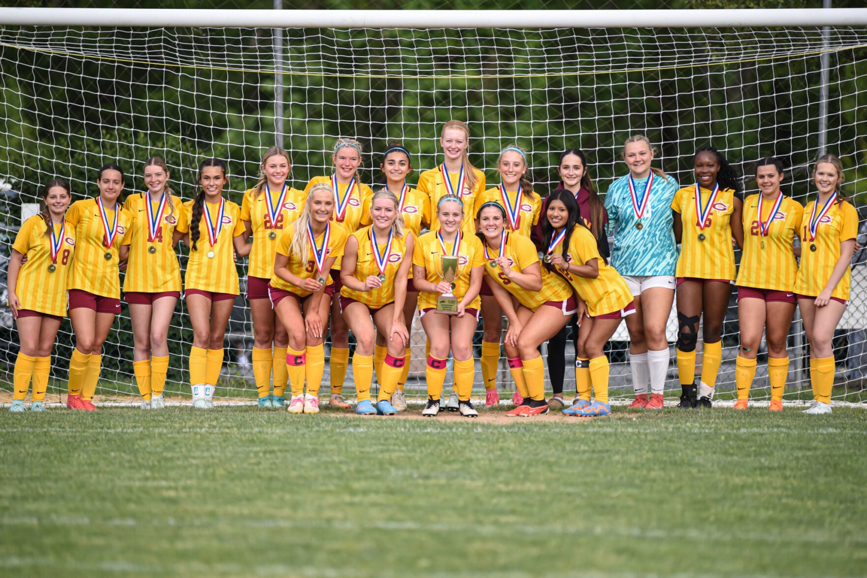 Graham claims district soccer trophies