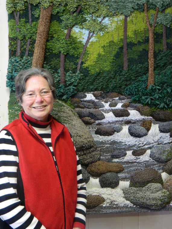 Portrait of a fiber artist - Nancy Garretson