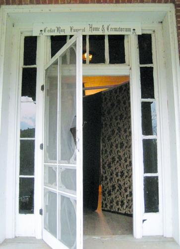 Blood flows at Major Graham Mansion