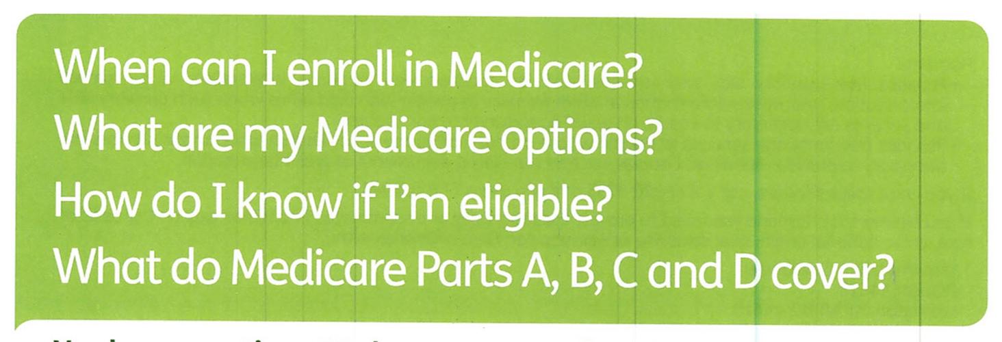 Monthly Medicare series scheduled at Coomes Center