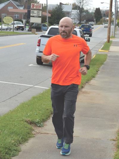 Veteran is on the run for a cause