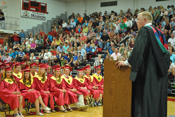 Marion Senior High graduates 141 Friday night