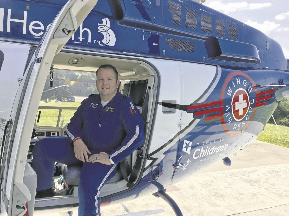 Paramedic flying high, living life's dream