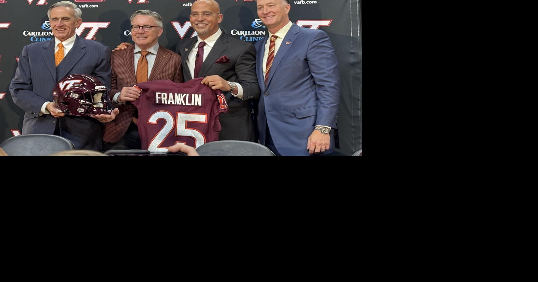 Franklin's hiring is top Virginia Tech football story of '25