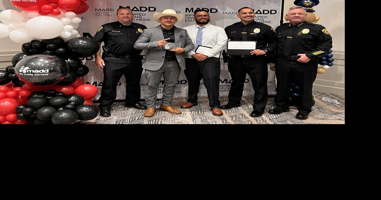 Taft PD officers honored by Mothers Against Drunk Drivers | News ...