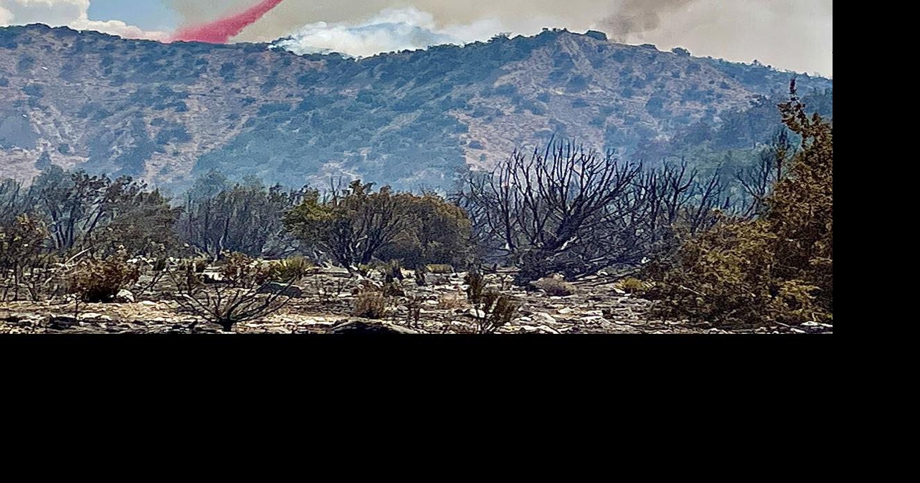 Fire in Apache Canyon threatens homes, forces evacuations | News ...