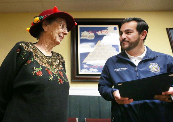 Esther Livingston honored by Parlier on her 90th birthday | News ...
