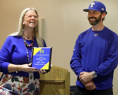 Matt Davis named TUHS Teacher of Year | News | taftmidwaydriller.com