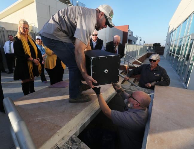 TC buries time capsule to be opened in 2122 | News | taftmidwaydriller.com