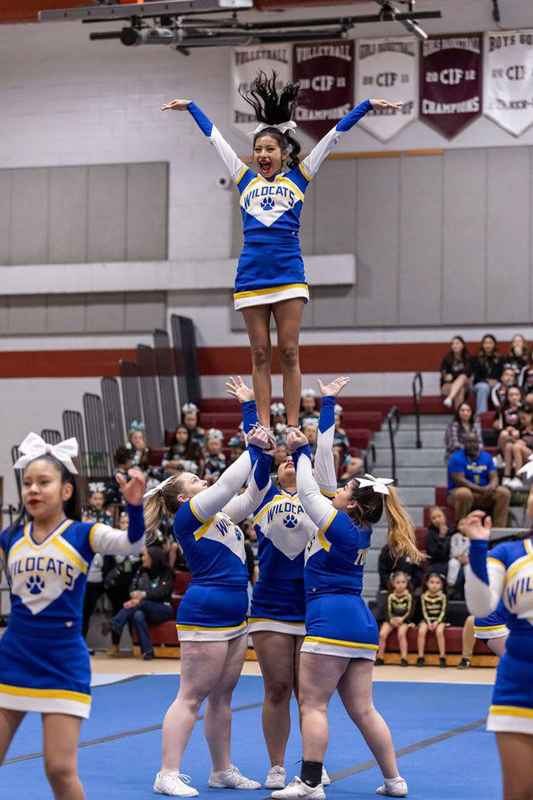 Wildcats Cheer squad places fourth in PPAACC event | Newsletter ...