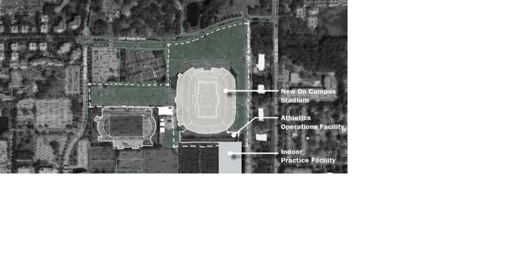 USF approves $340 million plan for Bulls’ on-campus football stadium ...