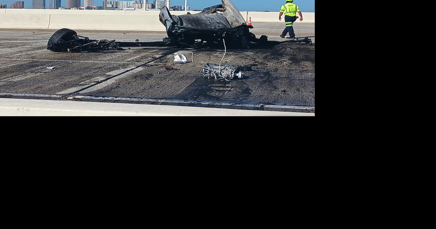 Car burns on Crosstown ramp | Crime, Crashes and Fires | tampabeacon.com