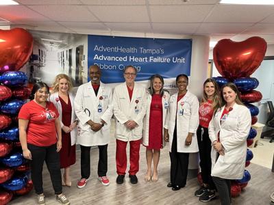 New heart failure unit opens at AdventHealth Tampa | Health ...