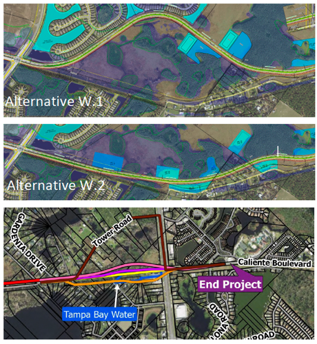 Two Central Pasco road projects aim to connect areas, alleviate traffic ...
