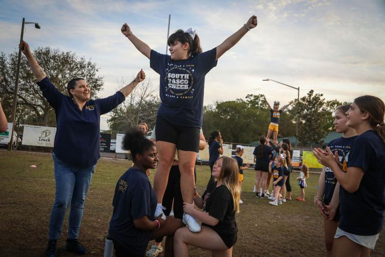 South Pasco Predators cheer squad lifting up spirits | Pasco County ...